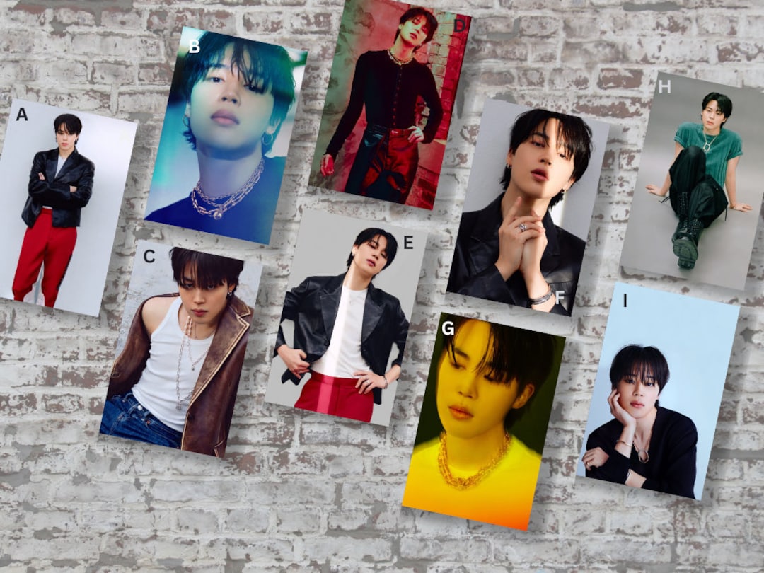 BTS Jimin Photocards BTS Photocards Jimin Photocards - Etsy