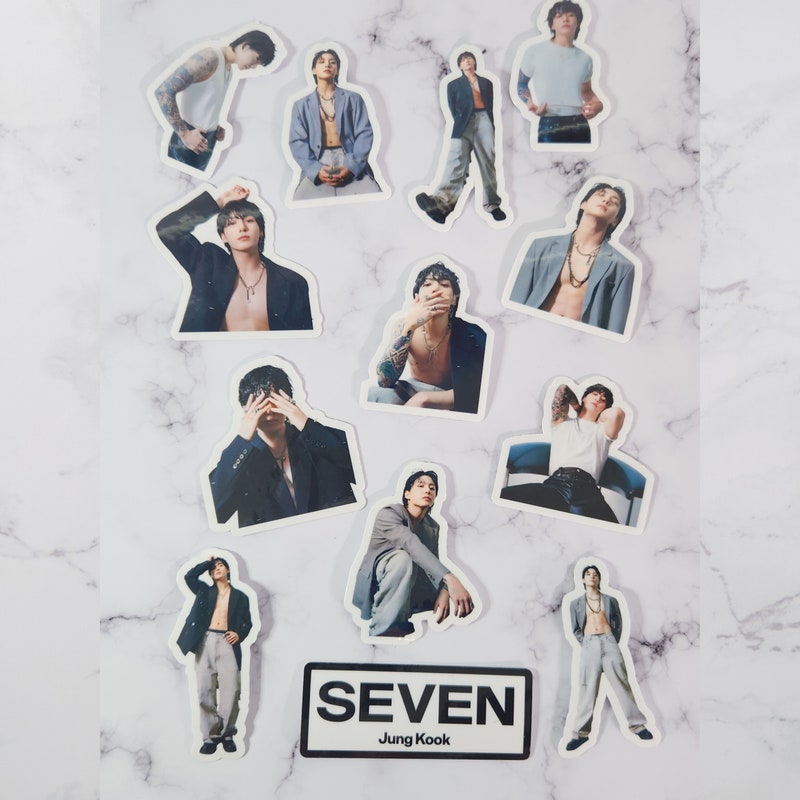 Jungkook Stickers - Etsy
