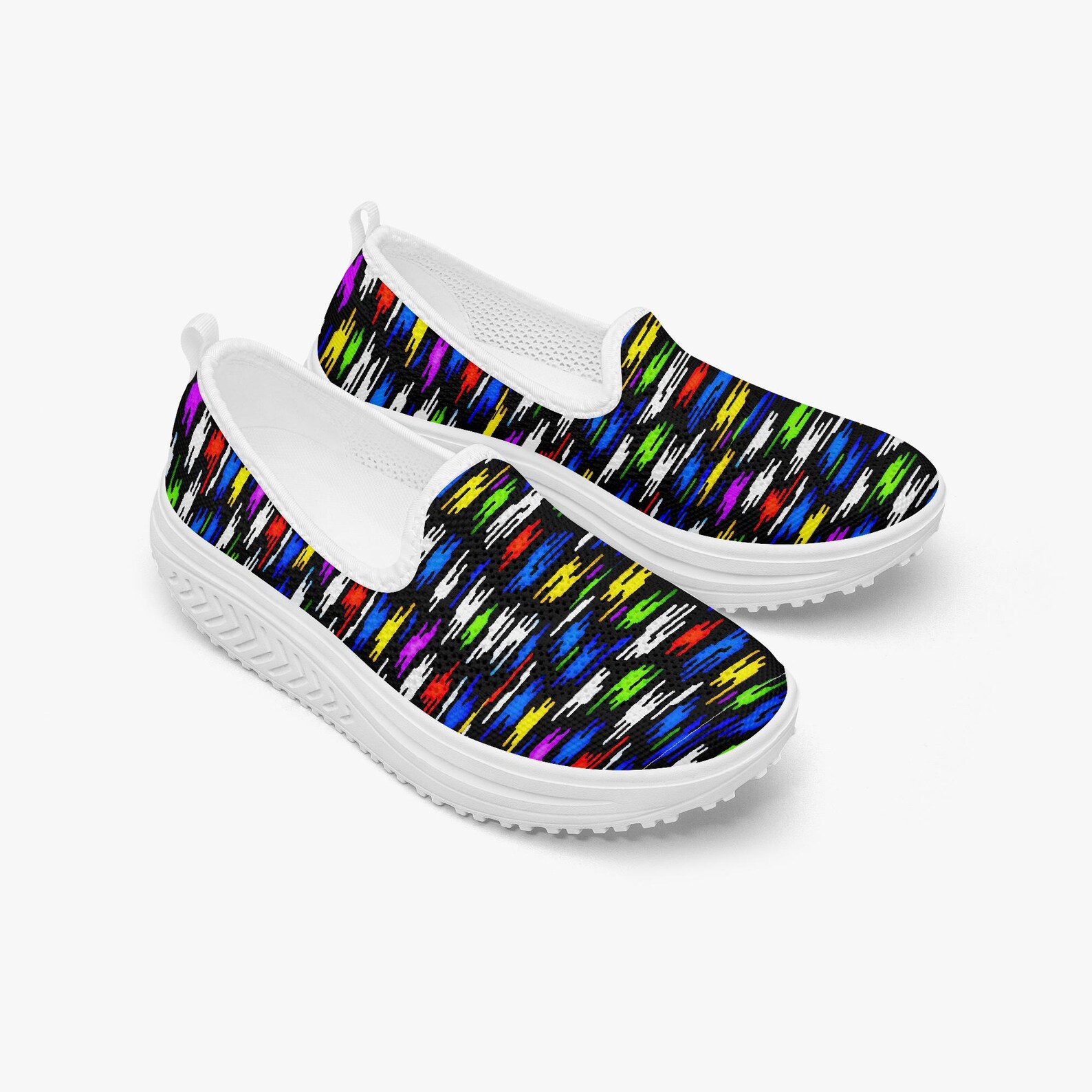 379. Women's Slip-on Mesh Rocking Shoes - Etsy