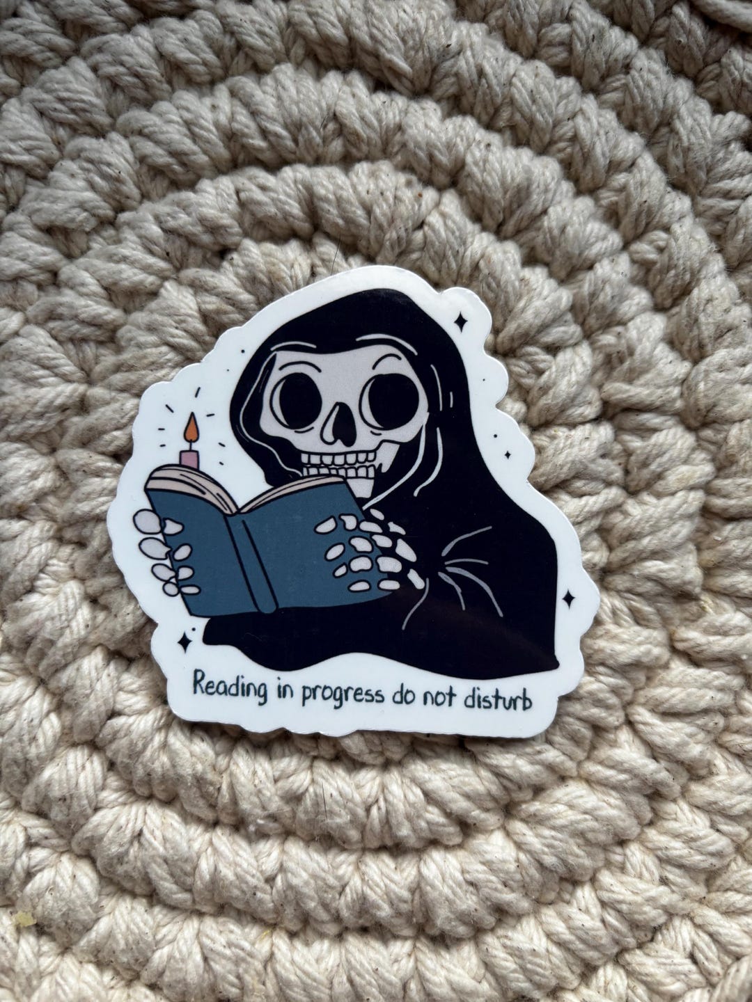 Reading in Progress Sticker, Funny Sticker, Book Sticker, Bookish ...