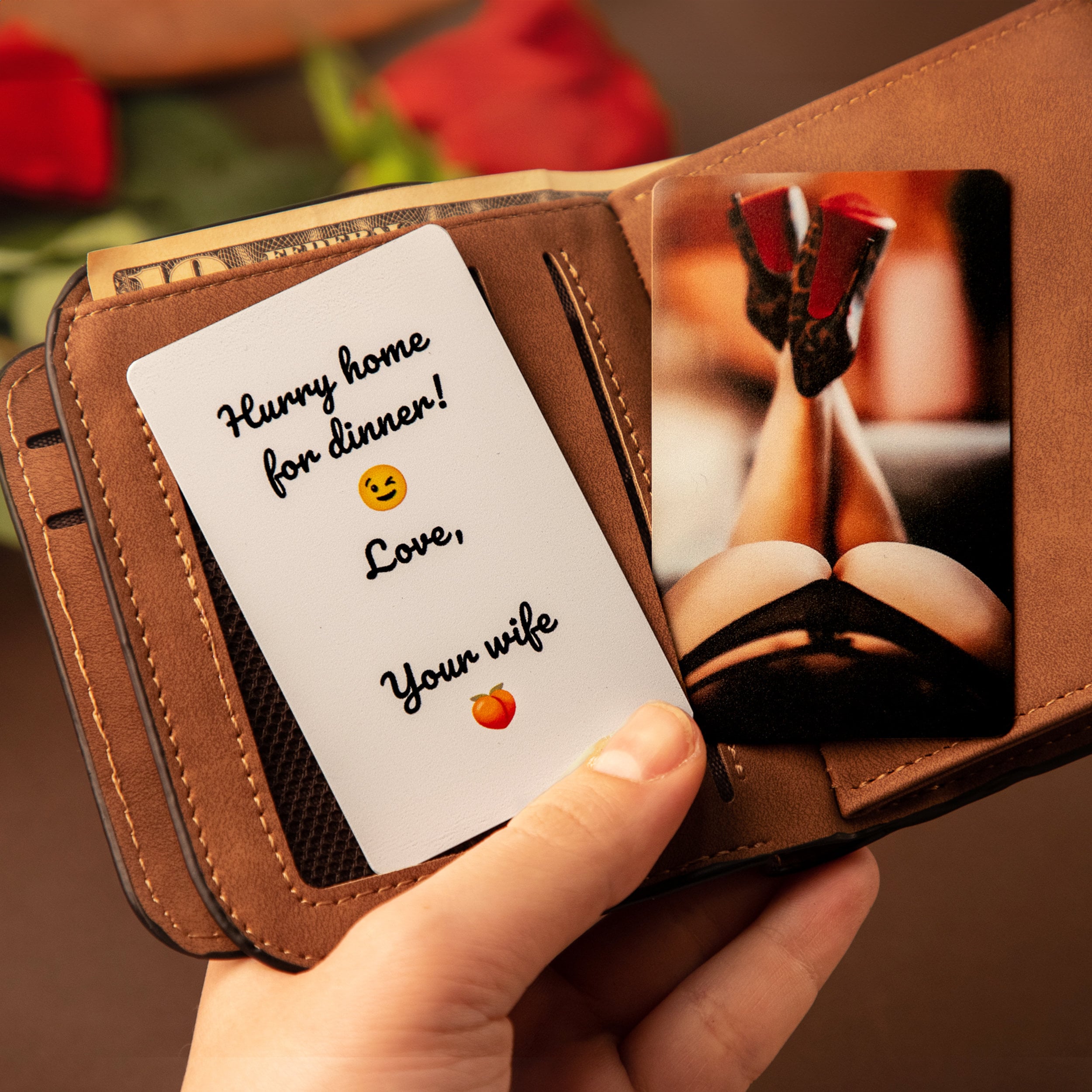 Bf Metal Card Gift, Custom Photo Wallet Size Gift, Wallet Size Picture ...