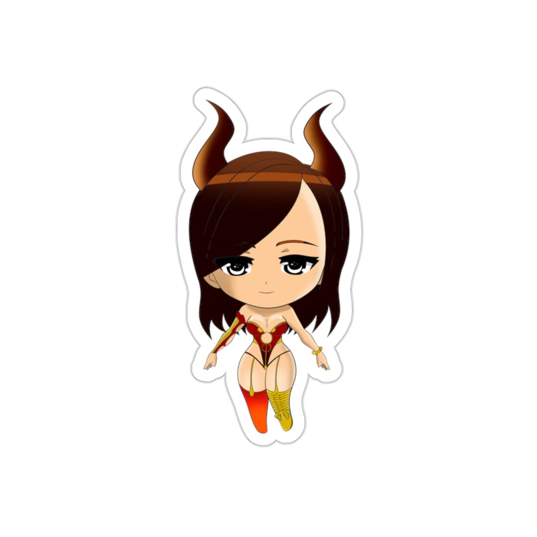 Chibi Neko Dye-cut Sticker 2x2 / 3x3 / 4x4 / 5x5 / 6x6 - Etsy