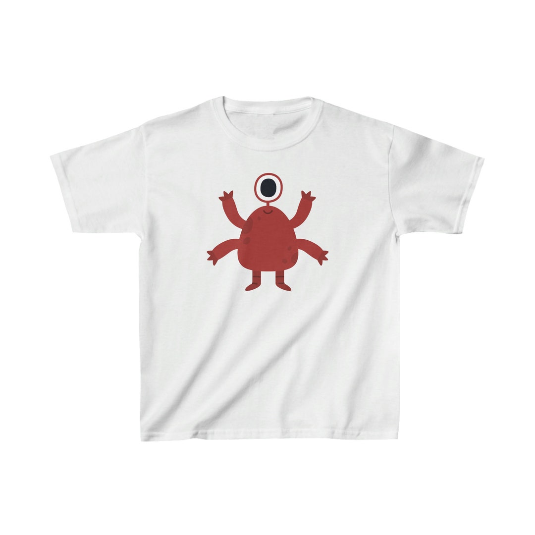 Kids Red Monster Shirt, Multi Color - Etsy