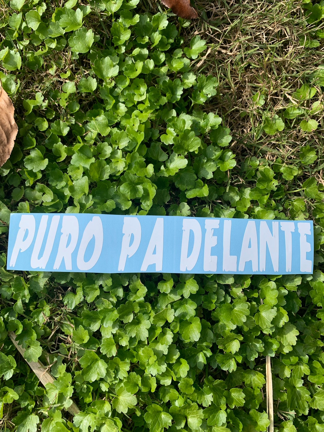 Puro Pa Delante Decal Sticker Mexican Phrases Decal Sticker Funny ...