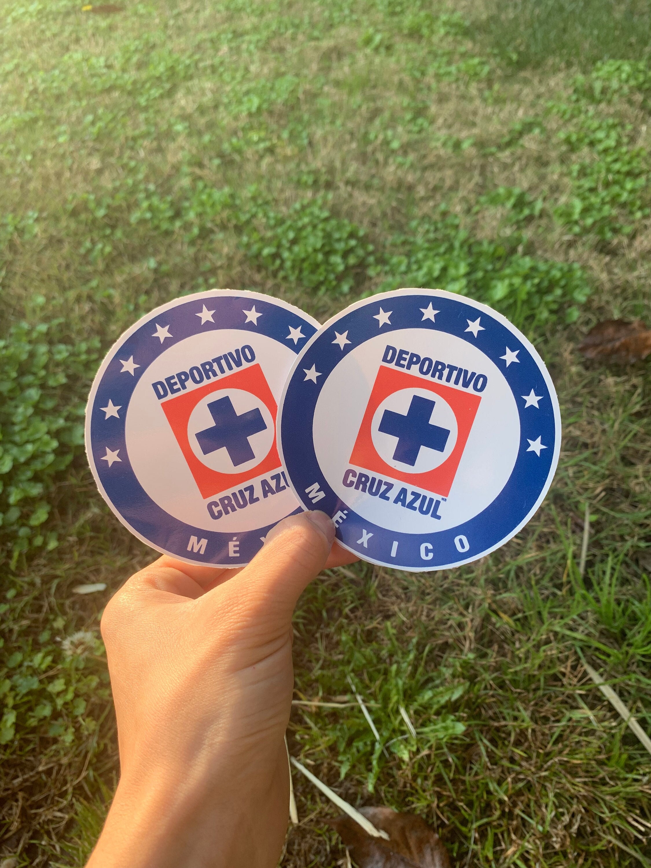 2x Cruz Azul Decal Sticker Liga Mx Decal Sticker Futbol Mexicano Soccer ...