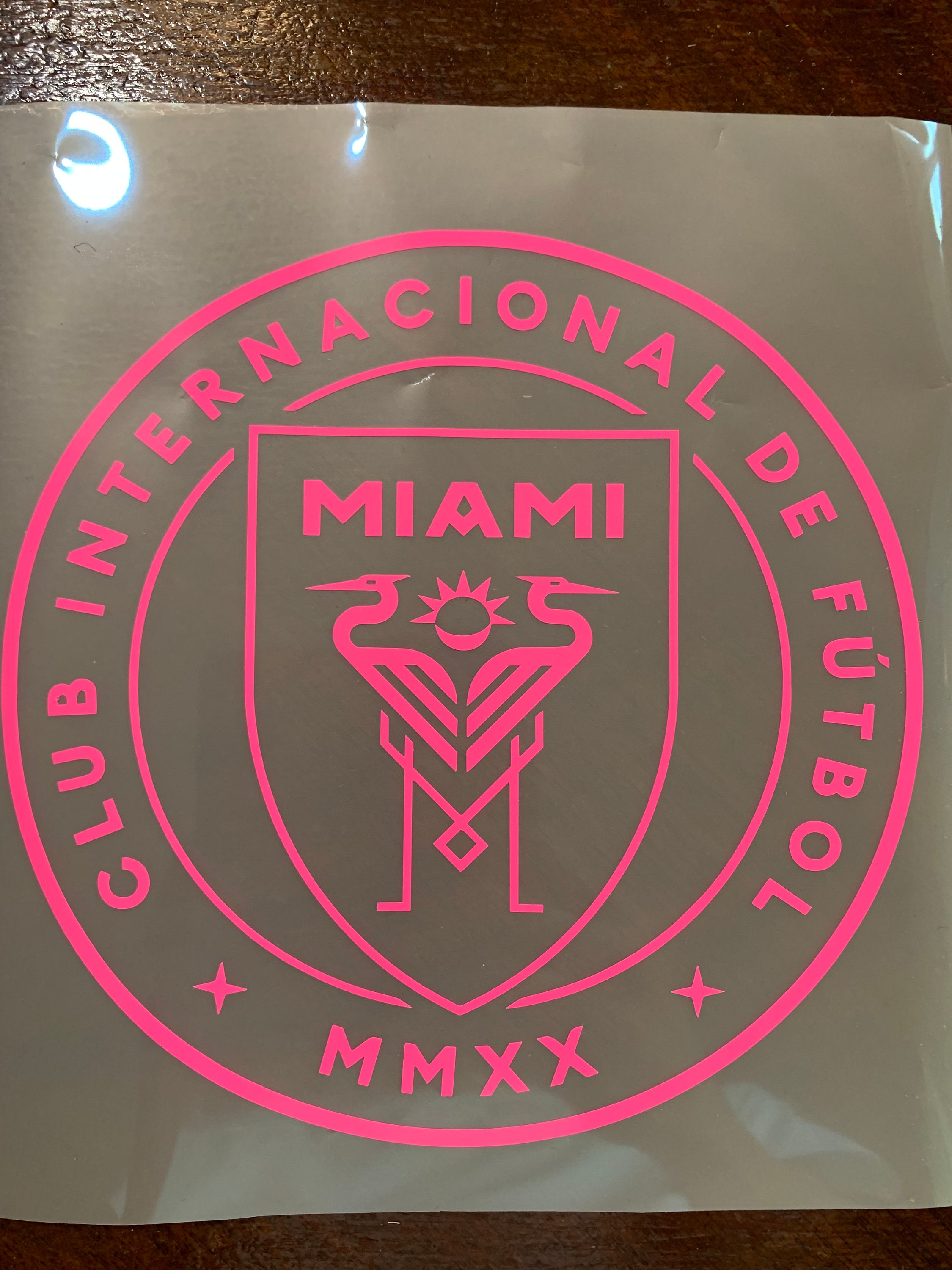 Inter Miami Decal MLS Sticker - Etsy