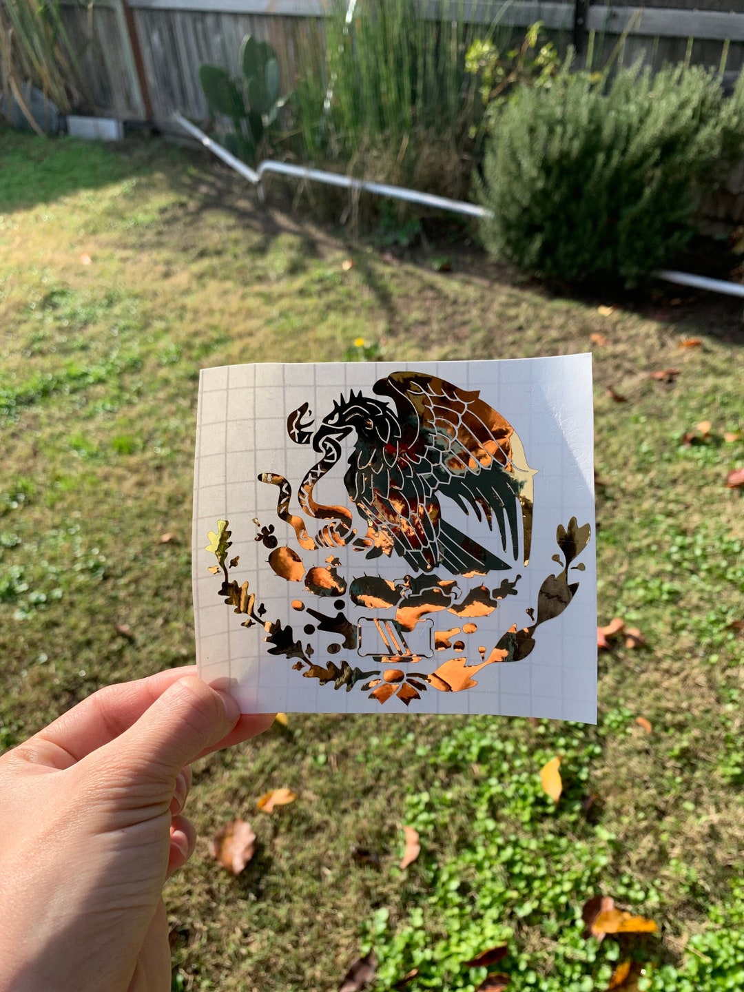 Mexican Eagle Decal - Mexican Flag Logo Sticker - Aguila De Mexico ...