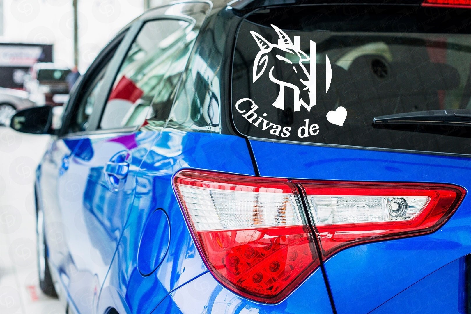 Chivas Guadalajara Decal Liga Mx Decal - Etsy