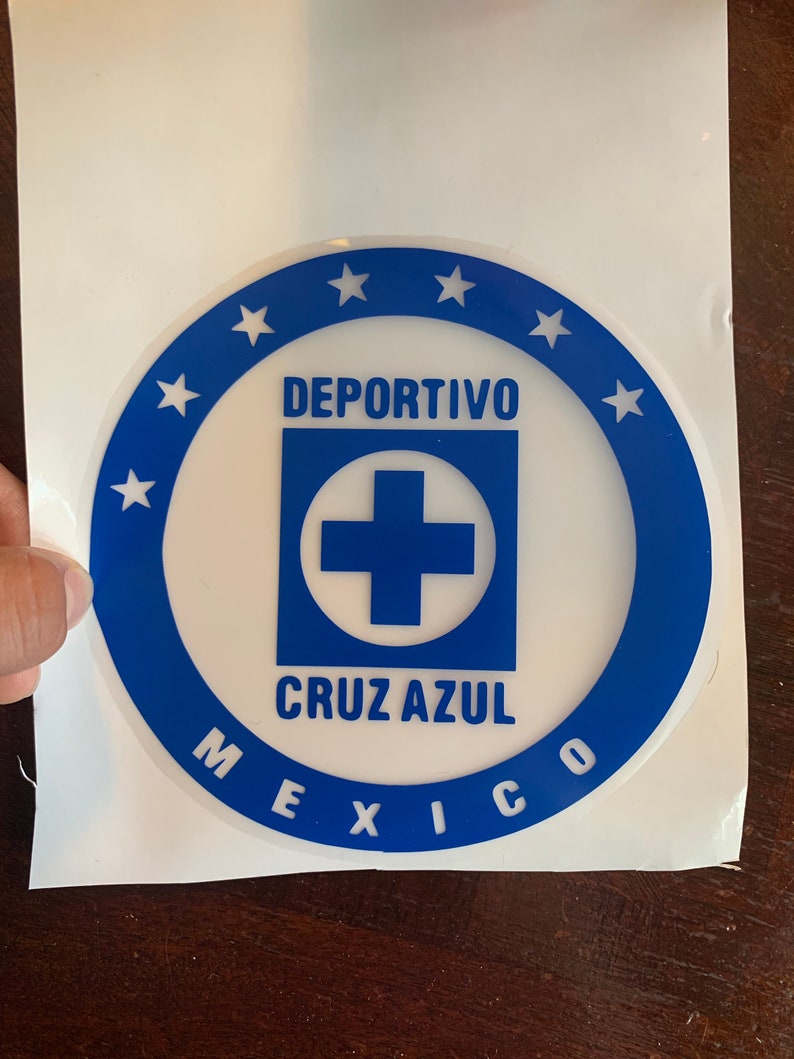 Cruz Azul Decal Car Sticker - Etsy
