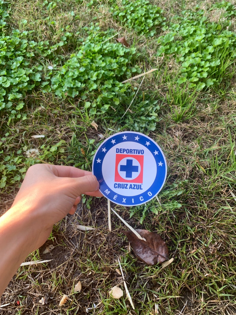 2x Cruz Azul Decal Sticker Liga Mx Decal Sticker Futbol Mexicano Soccer ...