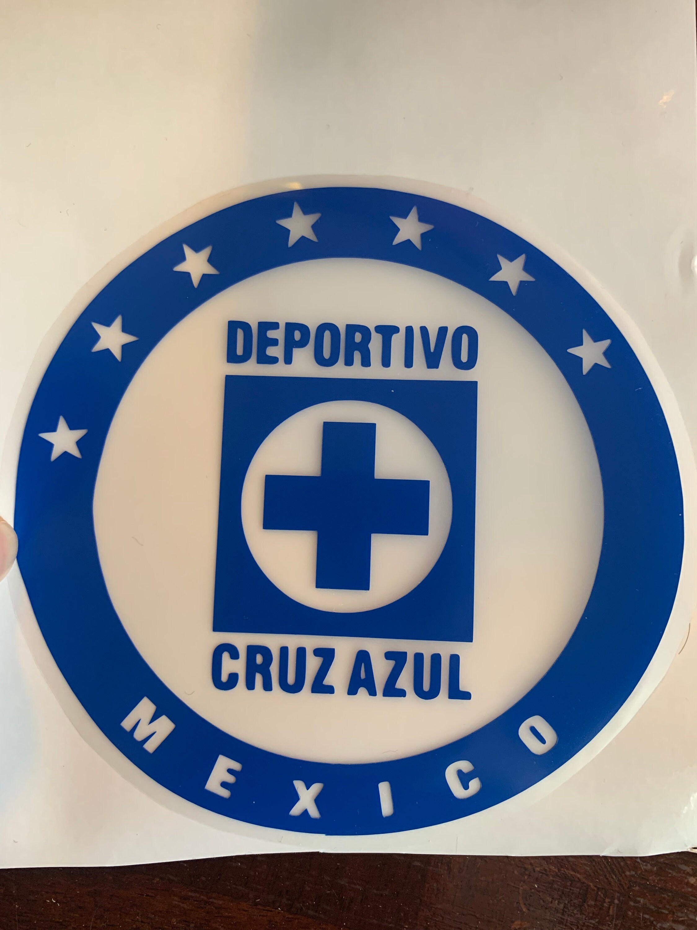 Cruz Azul Decal Car Sticker - Etsy