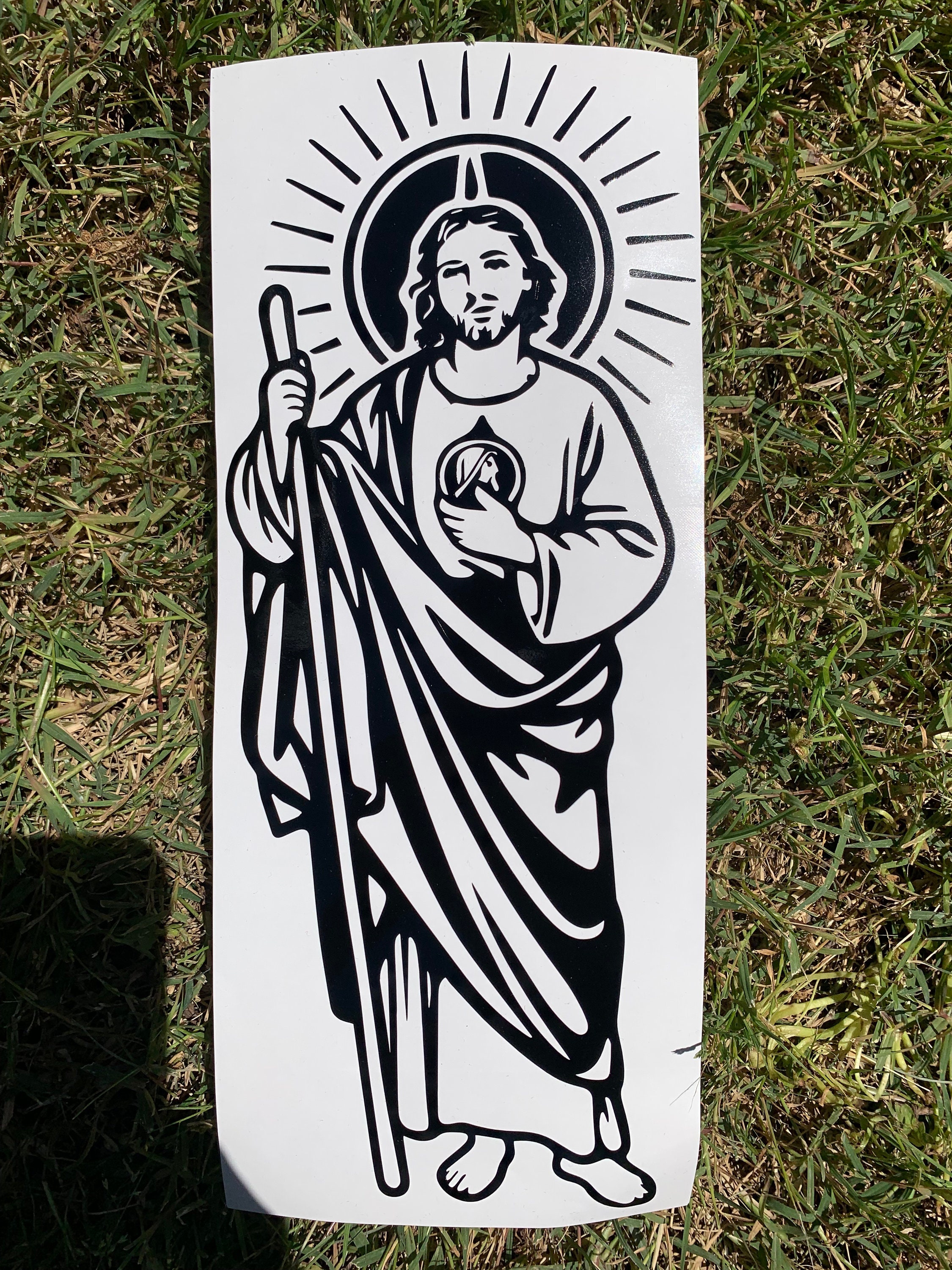 San Judas Tadeo Decal Sticker Saint Judas Vinyl Decal Sticker ...