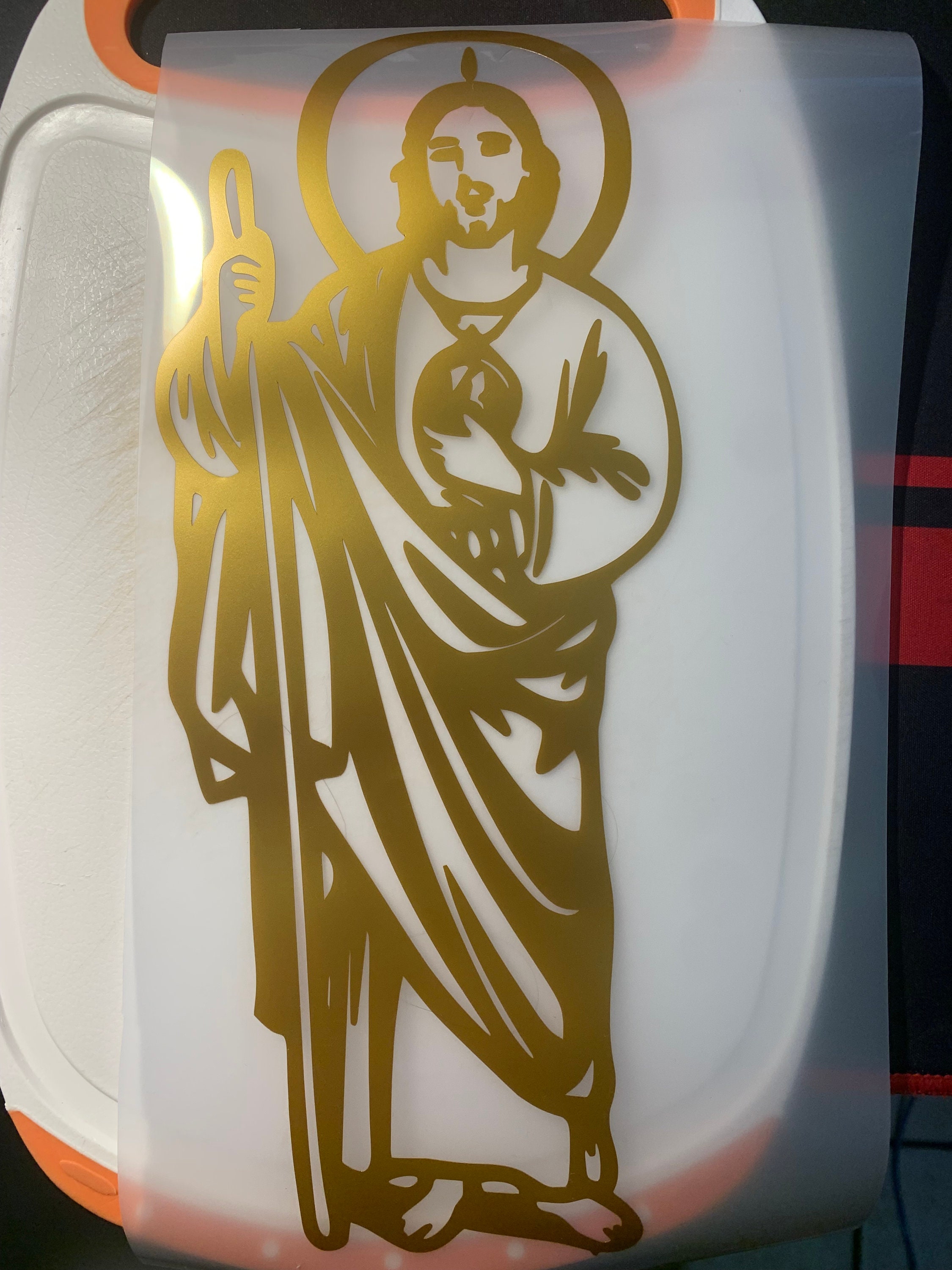 San Judas Tadeo Sticker Decal Saint Jude Thaddeus Decal Sticker ...