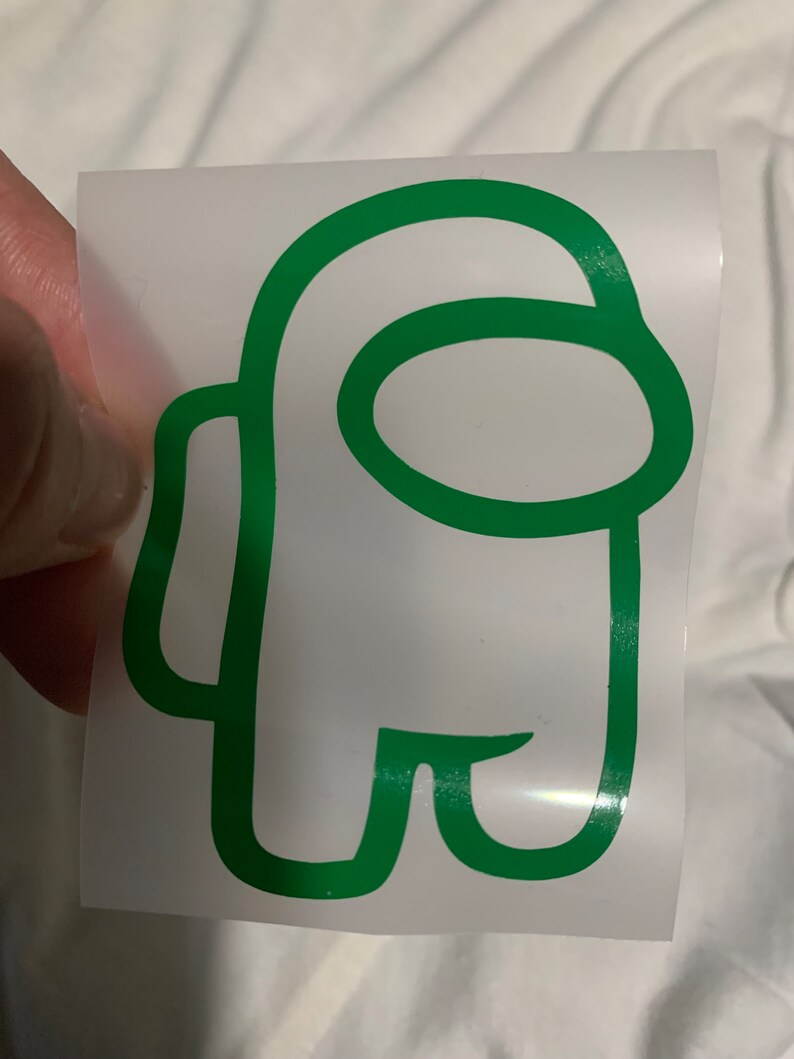 Among Us Decal Car Sticker Etsy