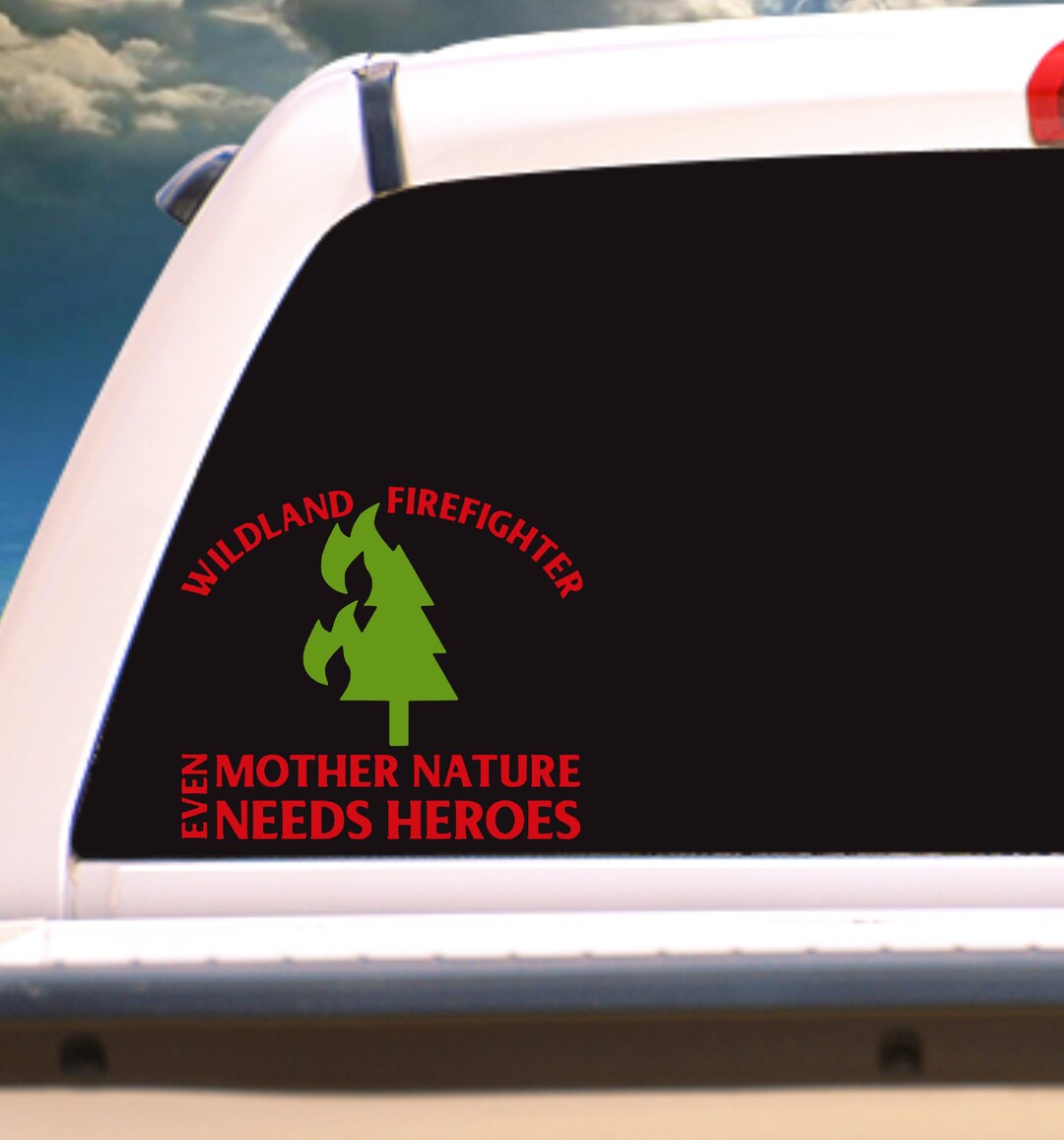 WILDLAND FIREFIGHTER | WFF20 | Vinyl Car Decal | Personalized Vinyl ...