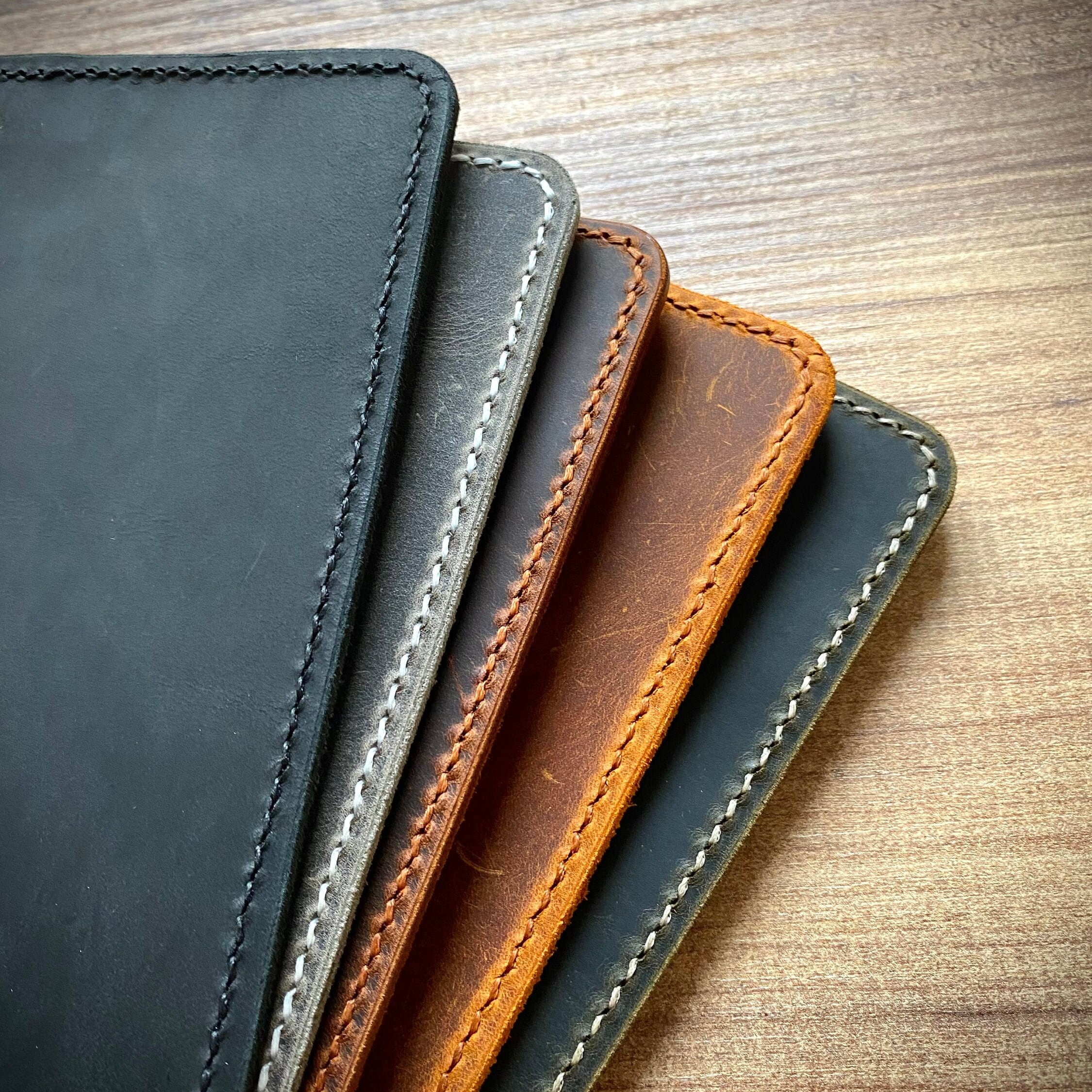 Leather Golf Scorecard Holder, Leather Yardage Book Cover, Golf ...