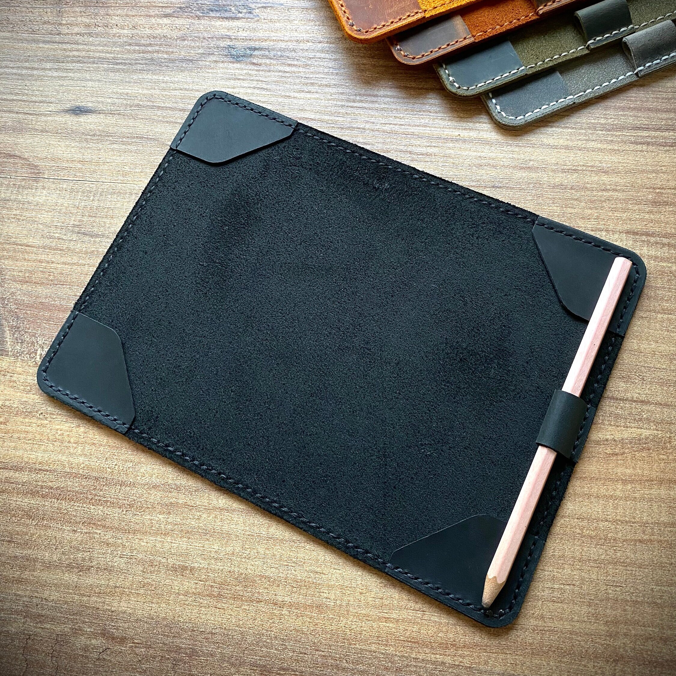 Leather Golf Scorecard Holder, Leather Yardage Book Cover, Golf ...