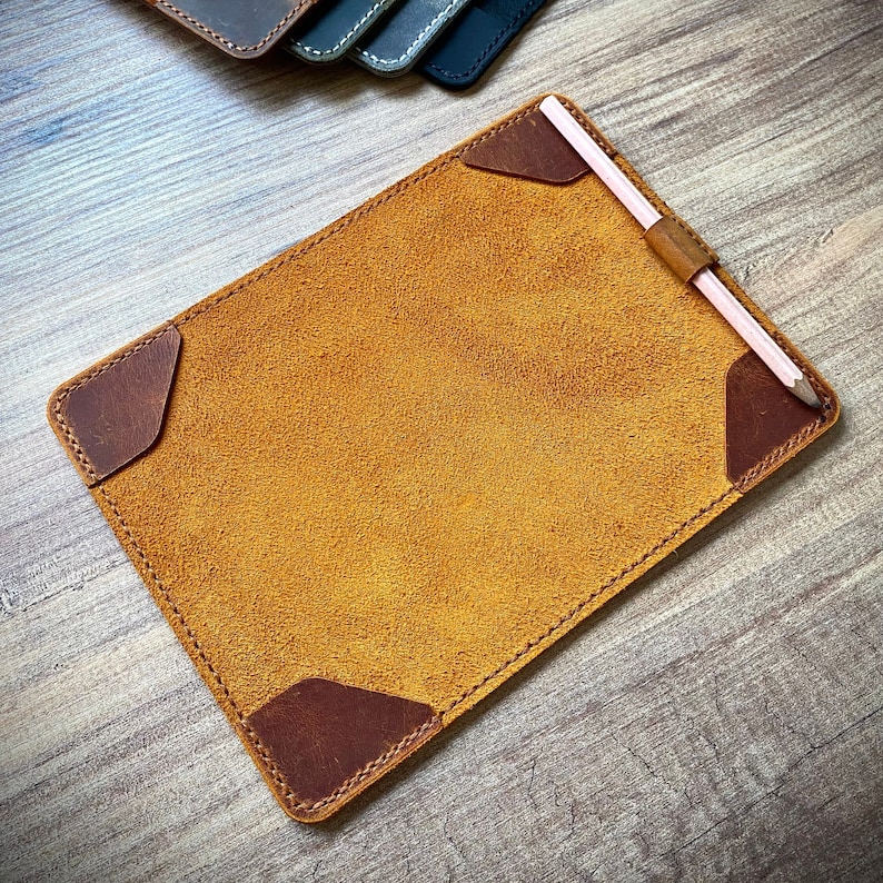 Premium Leather Golf Scorecard Holder With Pencil Slot, Handmade ...