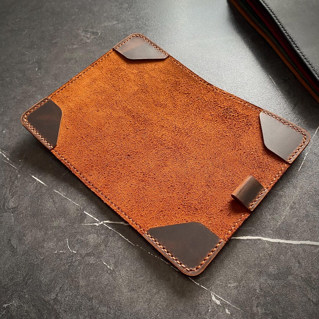 Premium Leather Golf Scorecard Holder With Pencil Slot, Handmade ...