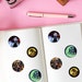 Spooky Couple and Monster Stickers - Cute Halloween Stickers for Water ...