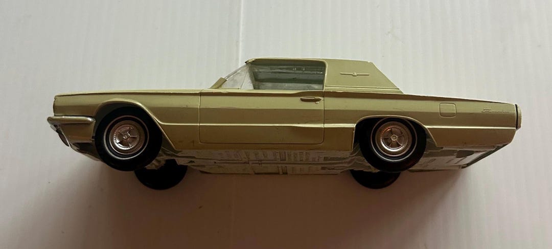 Vintage AMT Promo 1966 Thunderbird Model Car - Etsy
