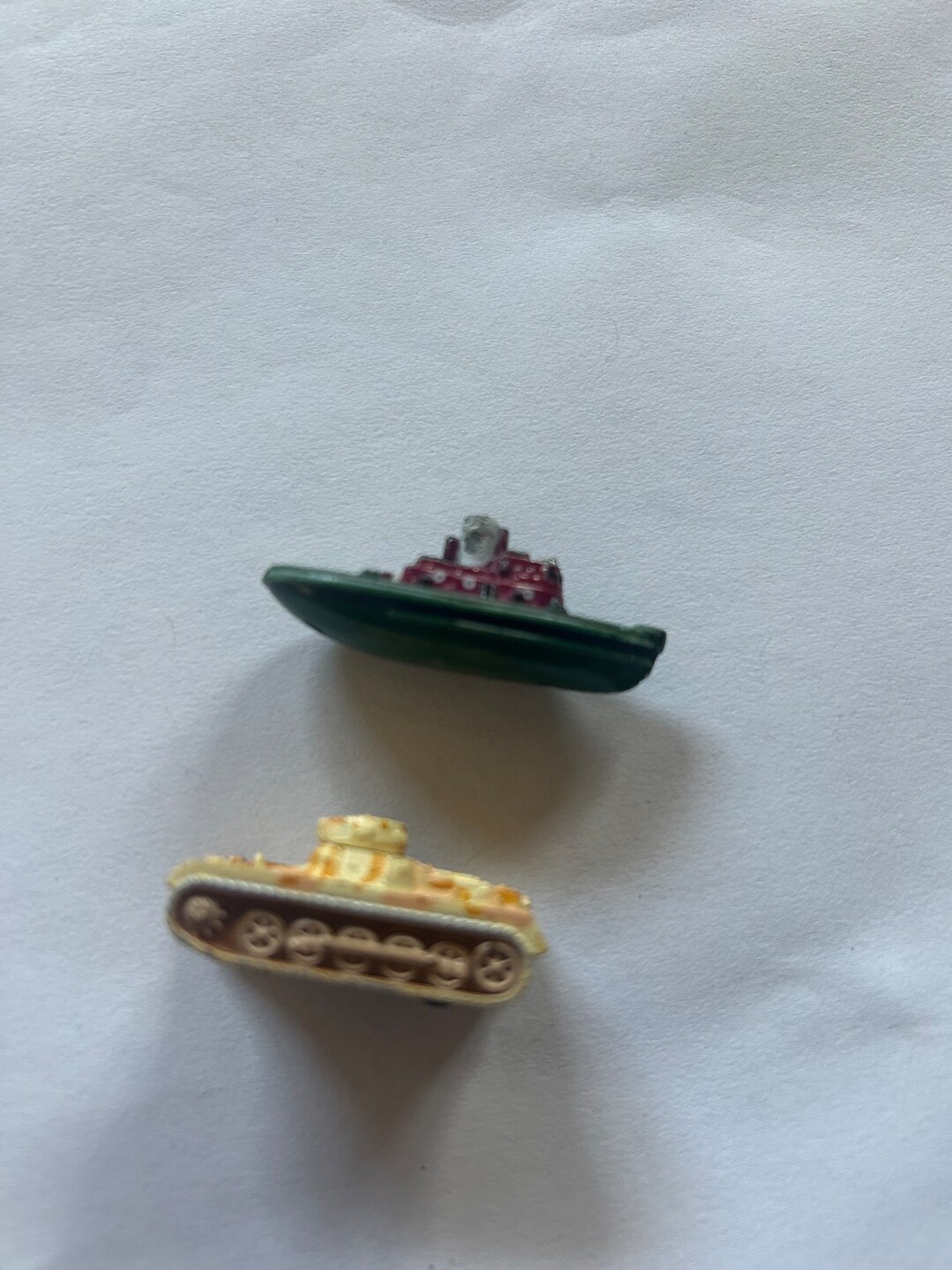 Vintage 1908’s Micro Machines Tank and Battleship. - Etsy