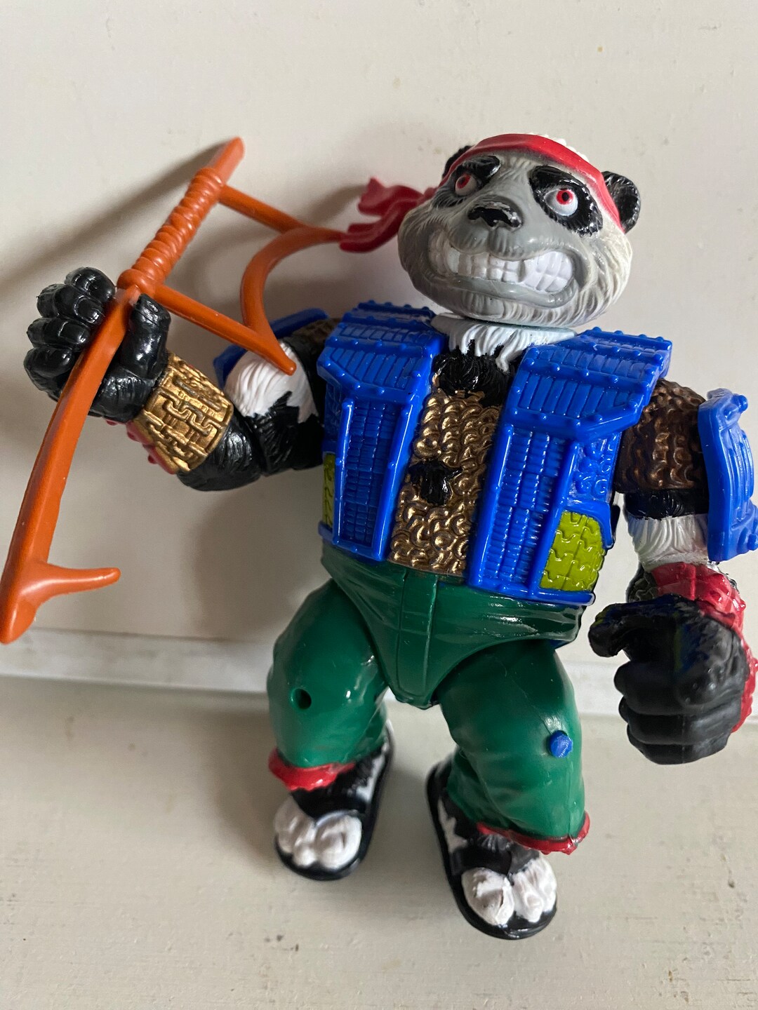 1990 Vintage TMNT Panda Khan - Etsy