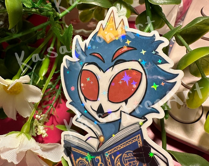 Helluva Boss Baby Stolas Sticker Stolas, Grimoire, Helluva Boss Star ...