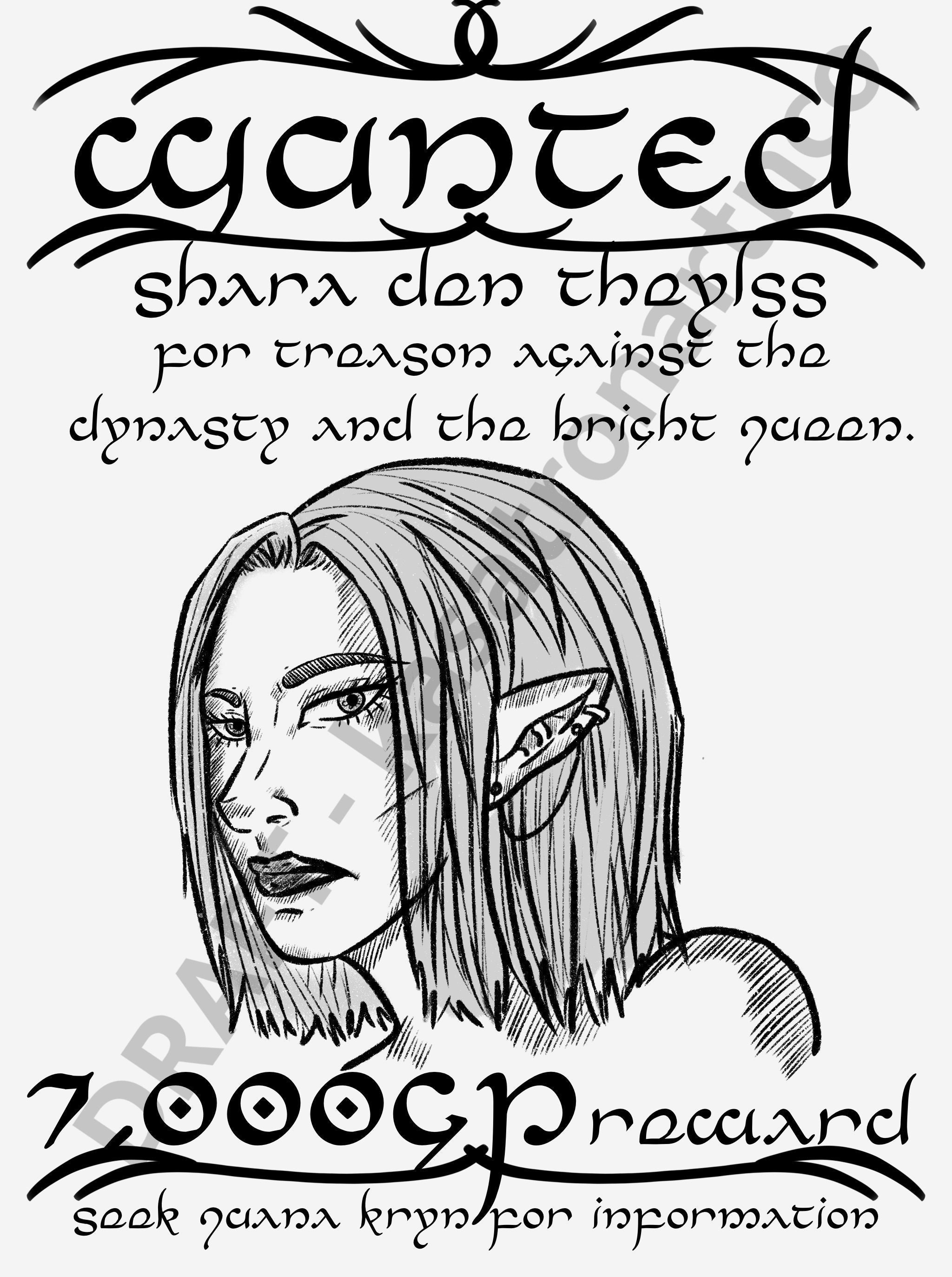 Dnd Custom Character Wanted Posters Wanted Posters Dnd Art - Etsy