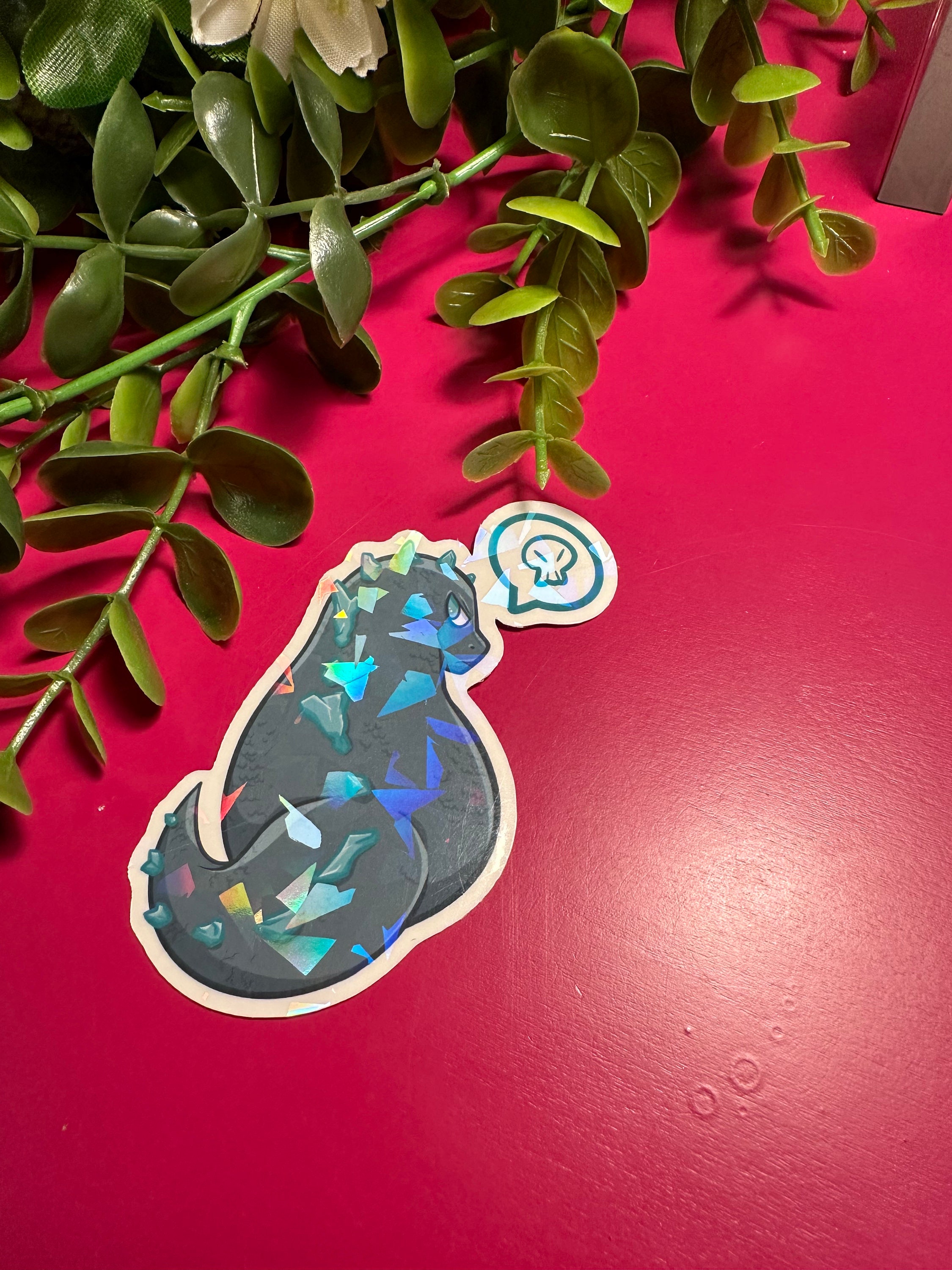 Chibi Blue Angry Godzilla Sticker Godzilla, Dinosaur, Cute, Kawaii ...