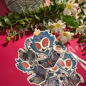 Helluva Boss Baby Stolas Sticker Stolas, Grimoire, Helluva Boss Star ...