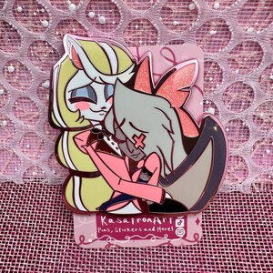Hazbin Hotel Charlie & Vaggie Enamel 2nd Run! Pin 3” || Chaggie - 2 ...