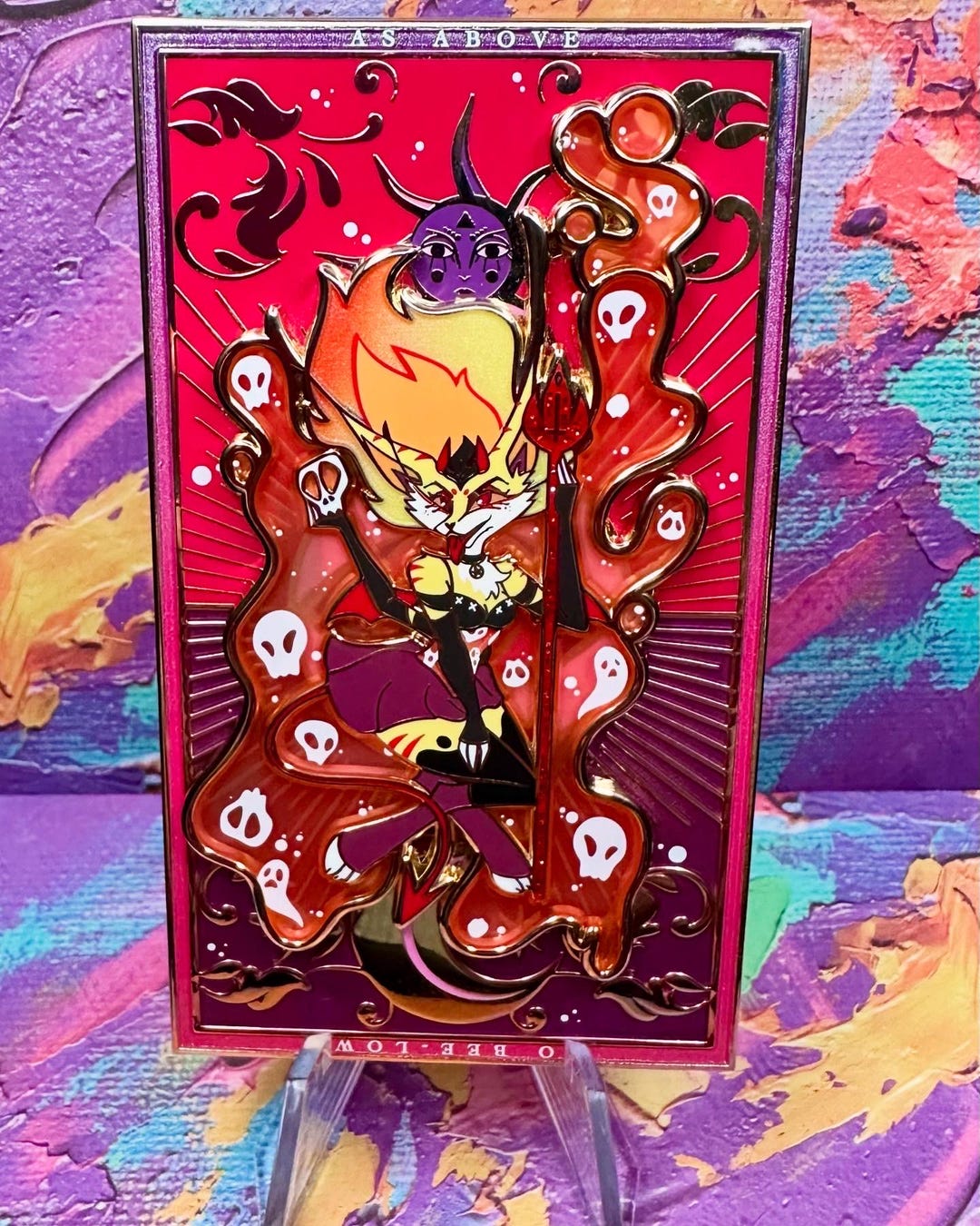 Helluva Boss as Above so Below Bee Pin on Pin! LE Pop & Pin Topper ...