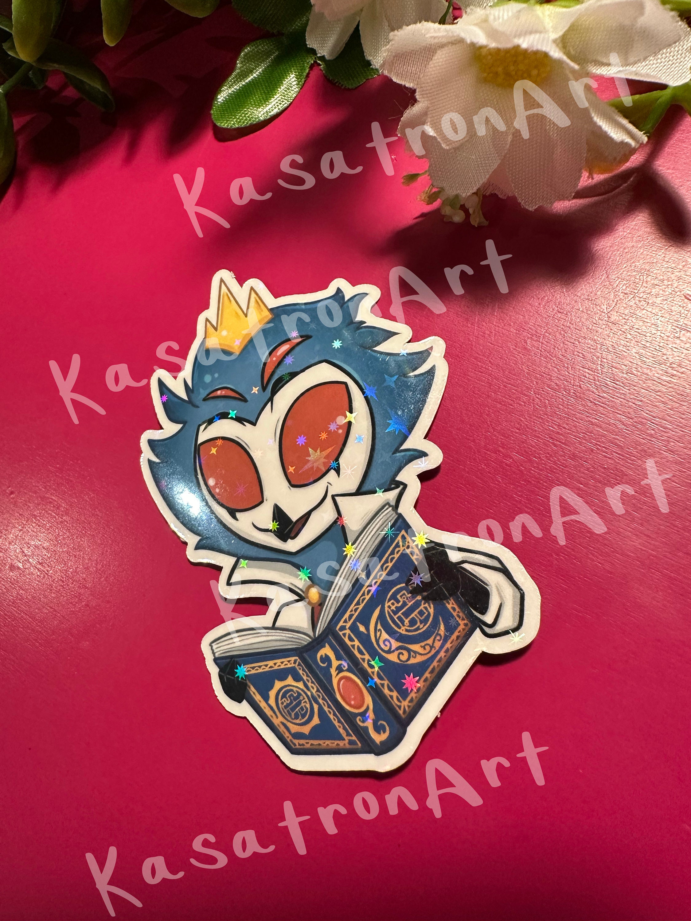 Helluva Boss Baby Stolas Sticker Stolas, Grimoire, Helluva Boss Star ...