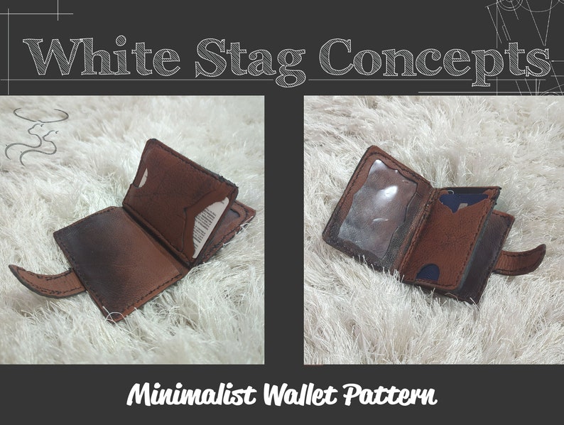 Minimalist Wallet Pattern - Etsy