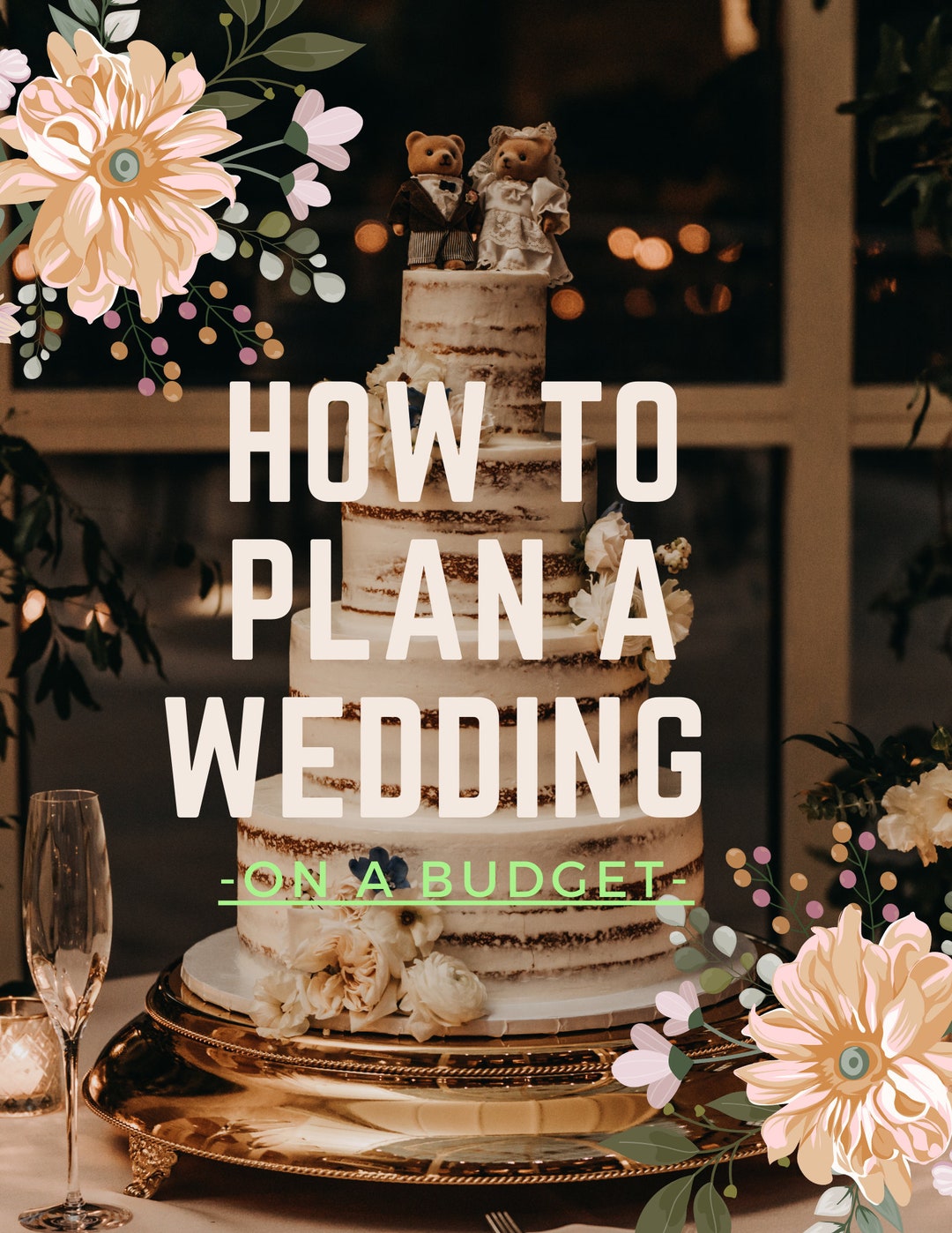Plan A Wedding on A Budget, Wedding Planner Book, Custom Wedding ...