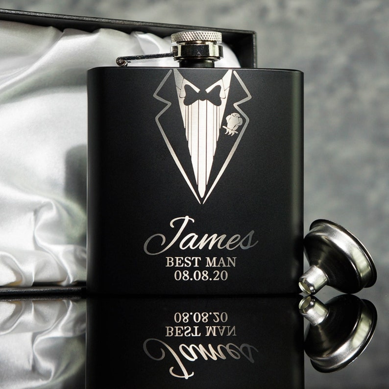 Engraved Personalized Stainless Steel Hip Flasks Ideal for Parties ...