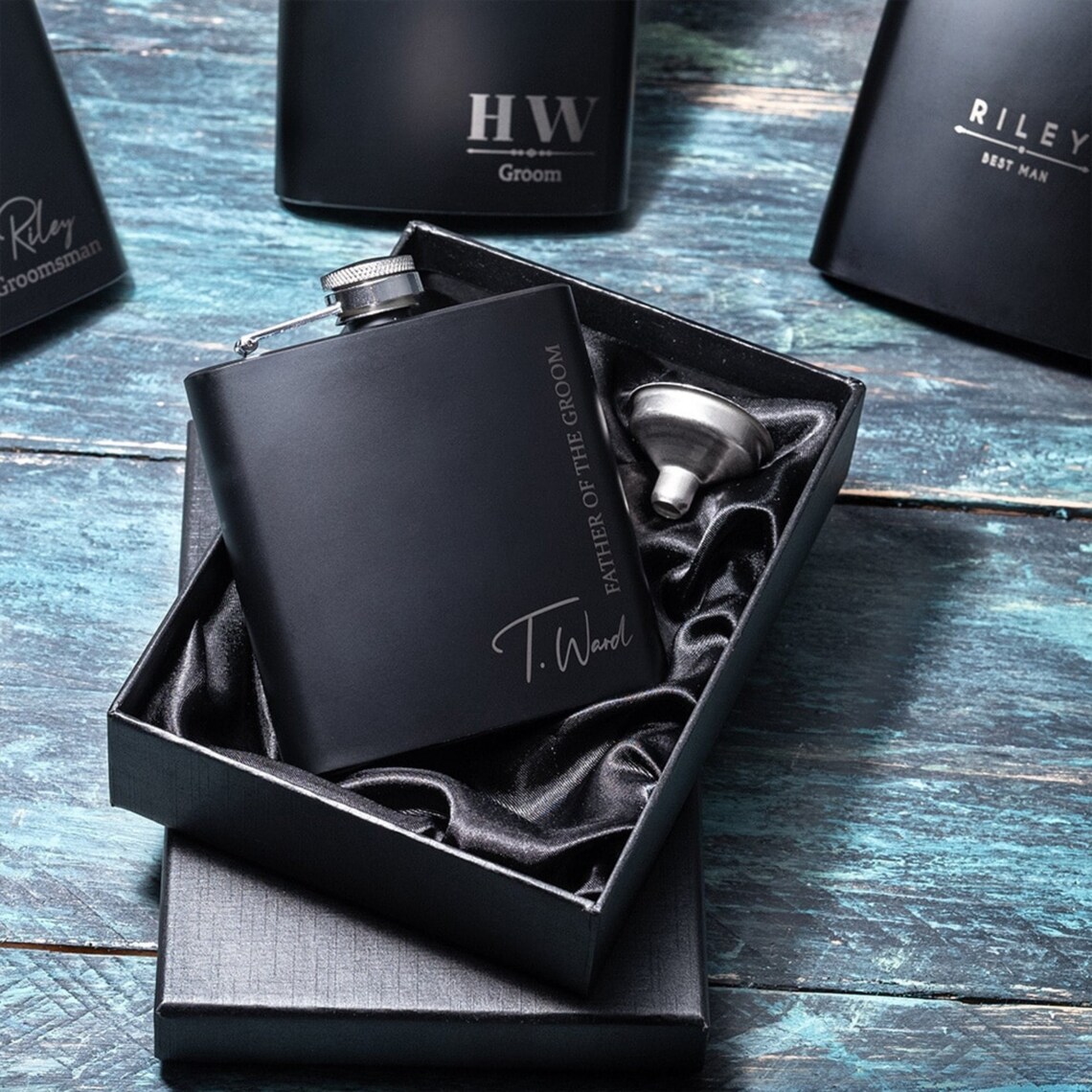 Engraved Personalized Stainless Steel Hip Flasks Ideal for Parties ...