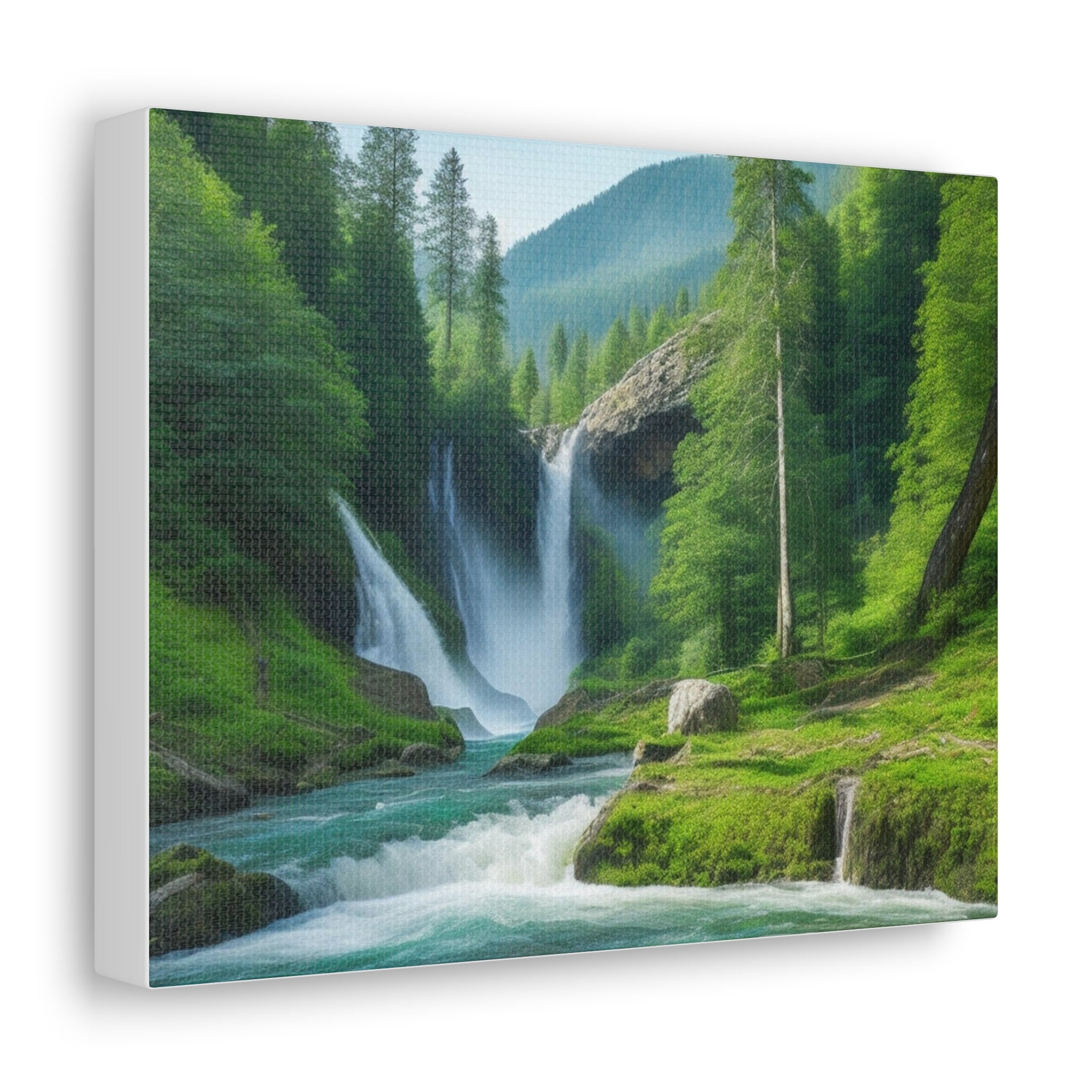 Simple Waterfall Art Piece - Etsy