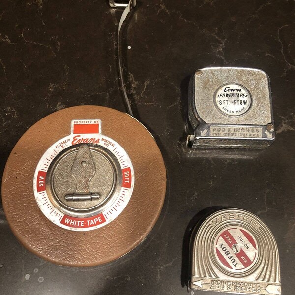 Vintage Tape Measure - Etsy