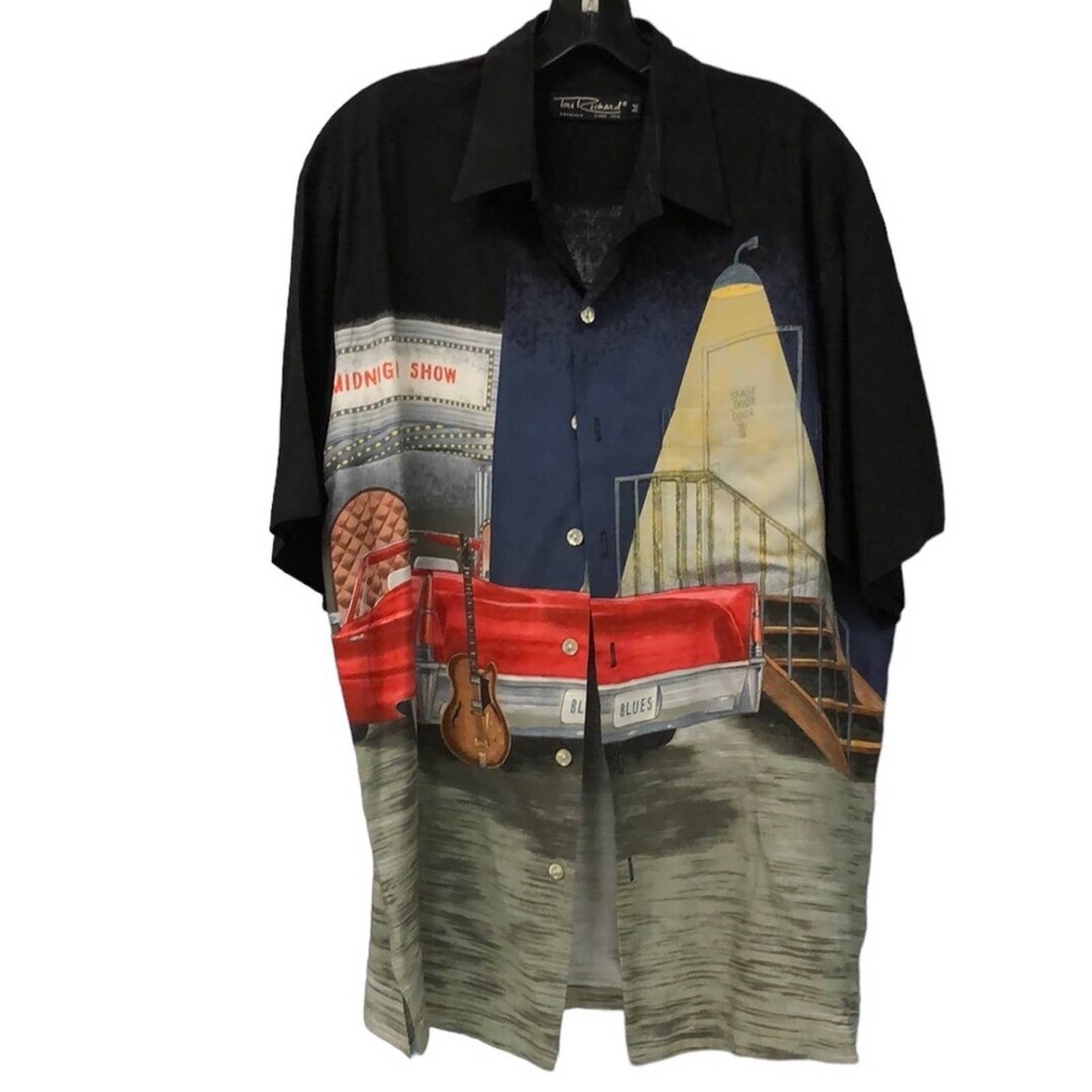 Tori Richard Shirts Blues Guitar Musician Shirt Midnight Show Vintage ...