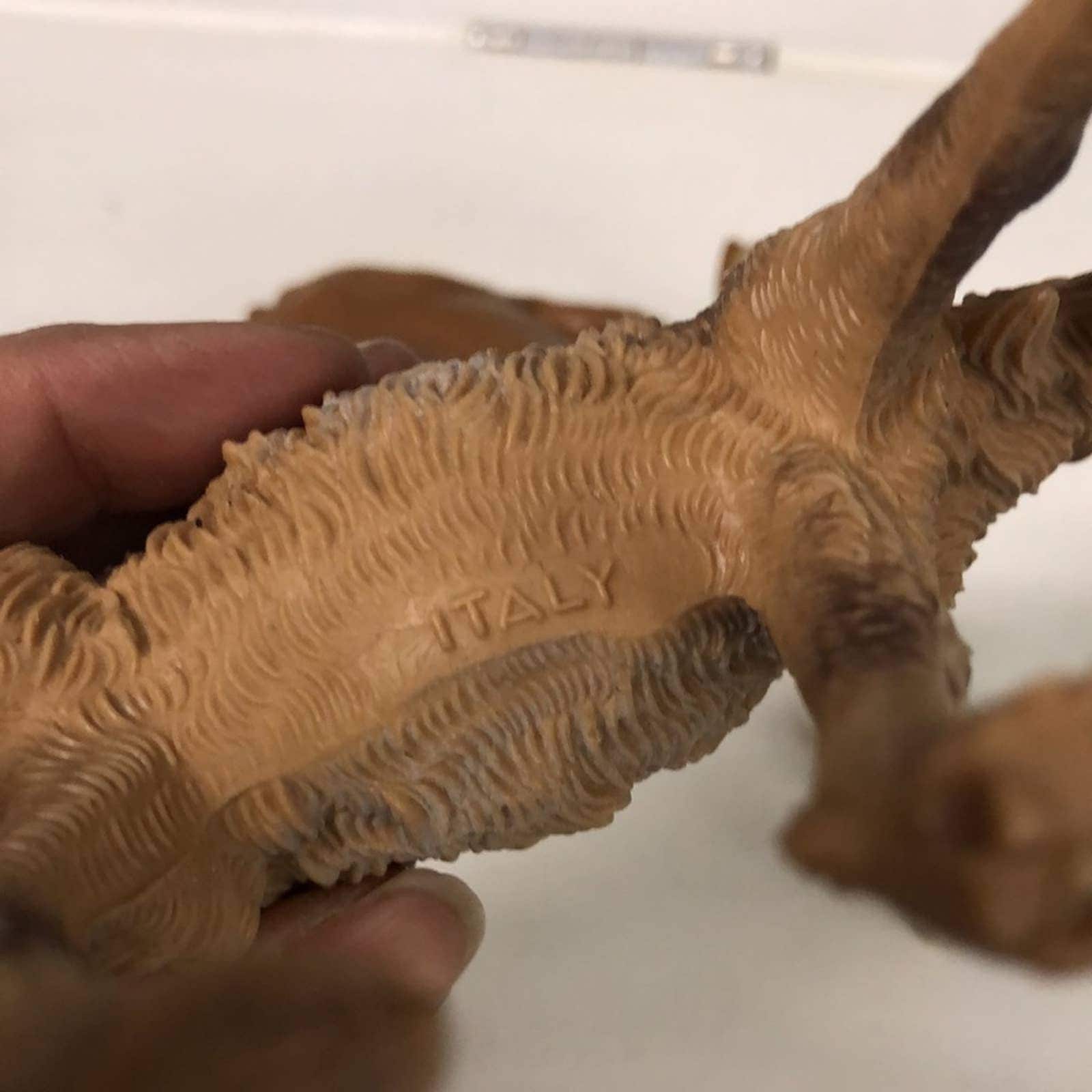 Lot of 6 Vtg Nativity Animals Fontanini Made in Italy 1 5 Camel Donkey ...