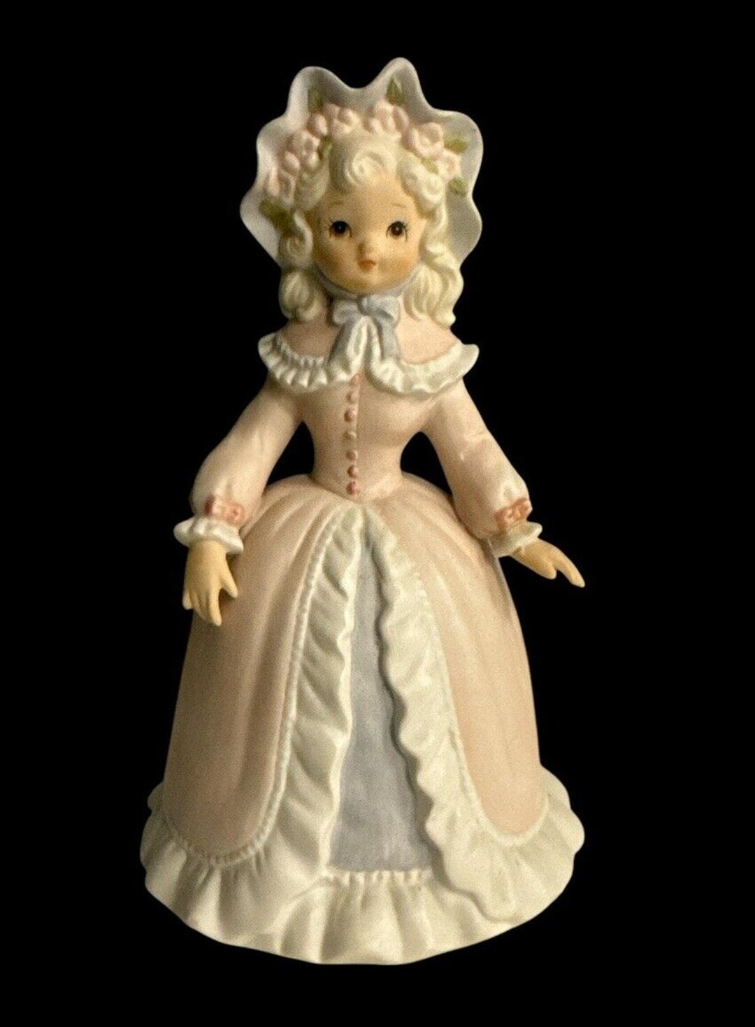 Vintage 7 Lefton Musical Victorian Girl Woman Doll Figurine 03548 - Etsy