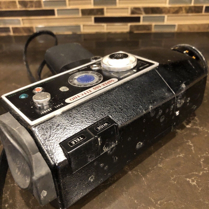 Yashica Super 600 Electro ZOOM Super 8mm Film Movie Camera Vintage ...