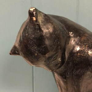 Vintage Austin Productions Cat Sculpture FELINE STUDY Made in 1978 ...