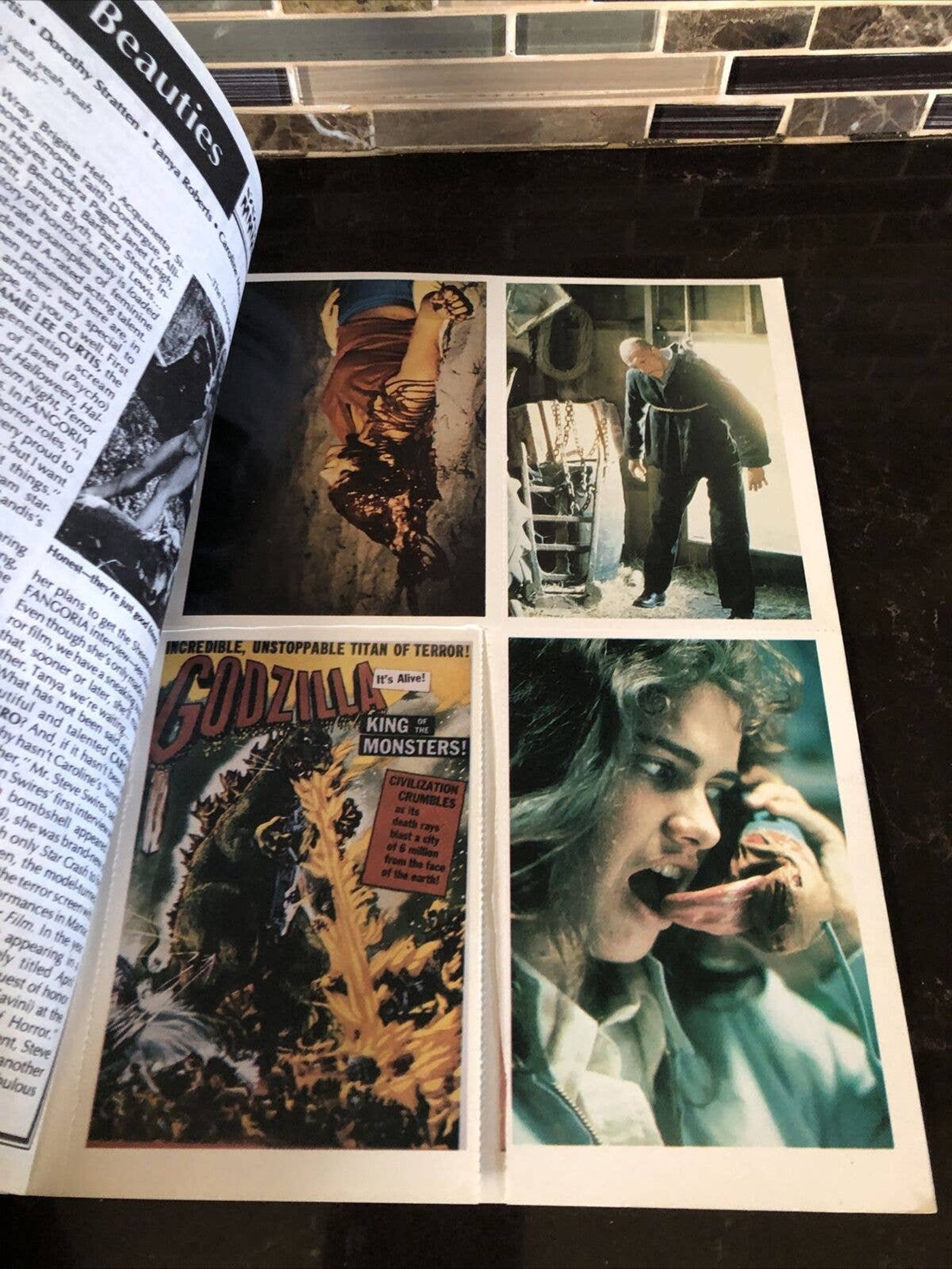 Vintage Fangoria Magazine Vol 1 Volume #1 Missing A Few Postcards - Etsy