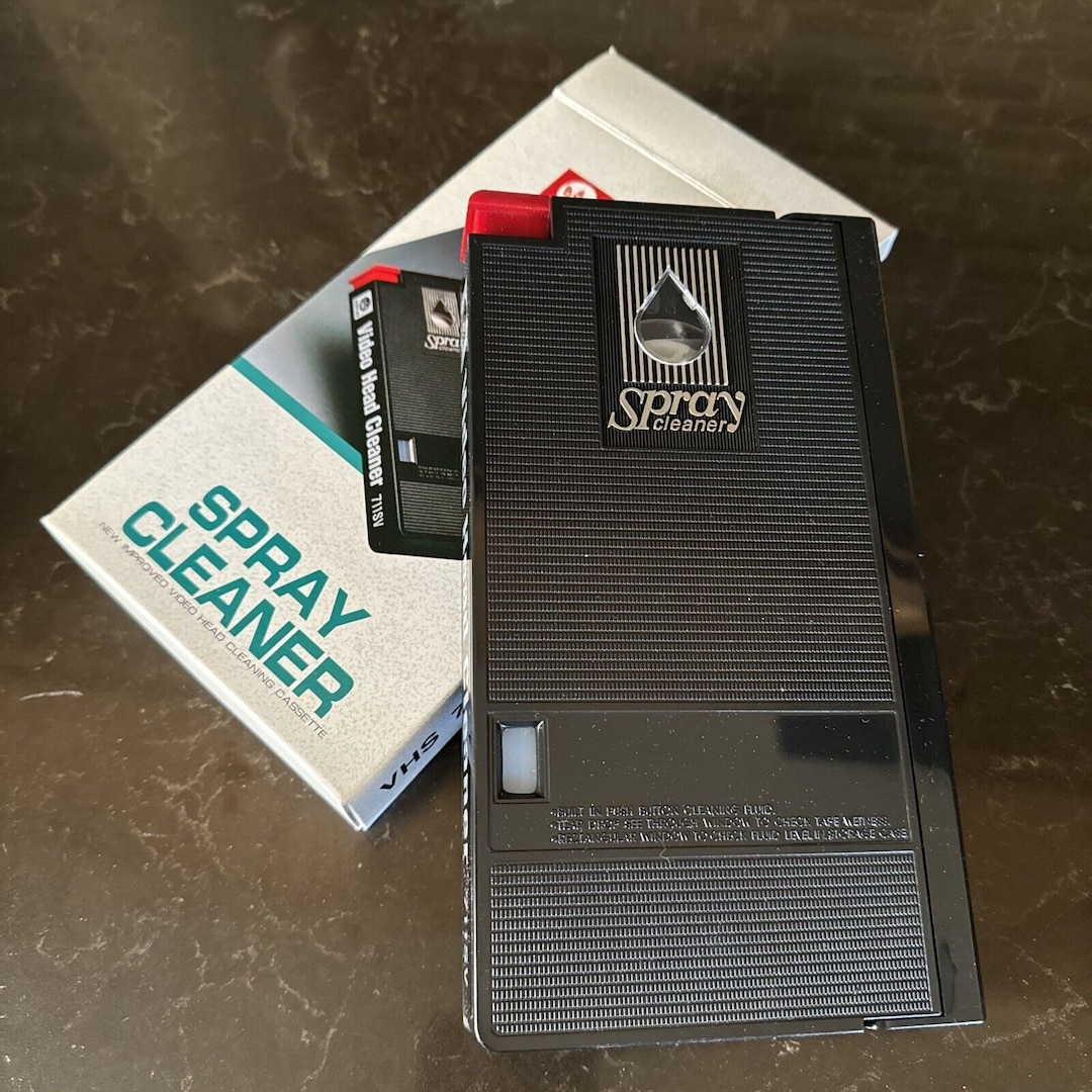 Kinyo VHS 711SV Spray Cleaner Video Head VCR Cleaner Vintage - Etsy