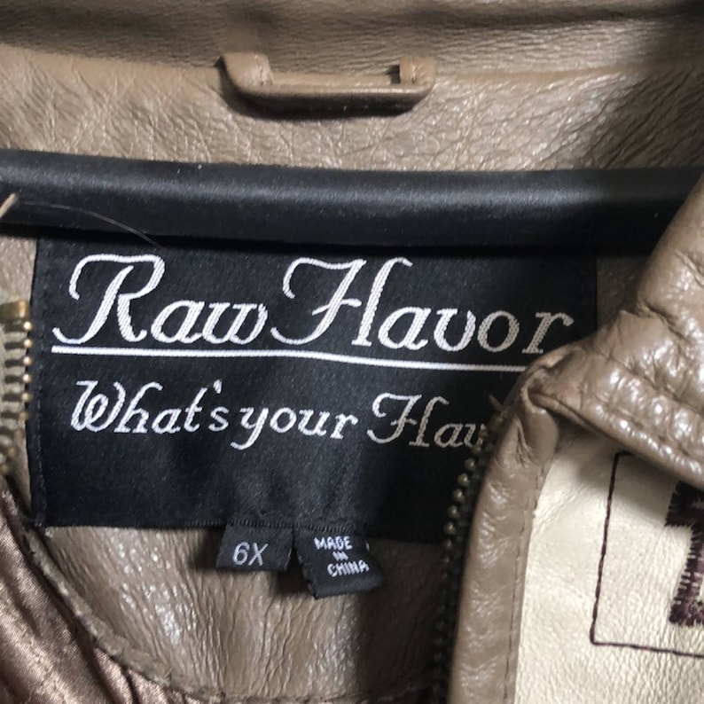 RARE Vtg 90’s Raw Flavor Tupac 2pac Shakur Leather Collectible Bomber ...