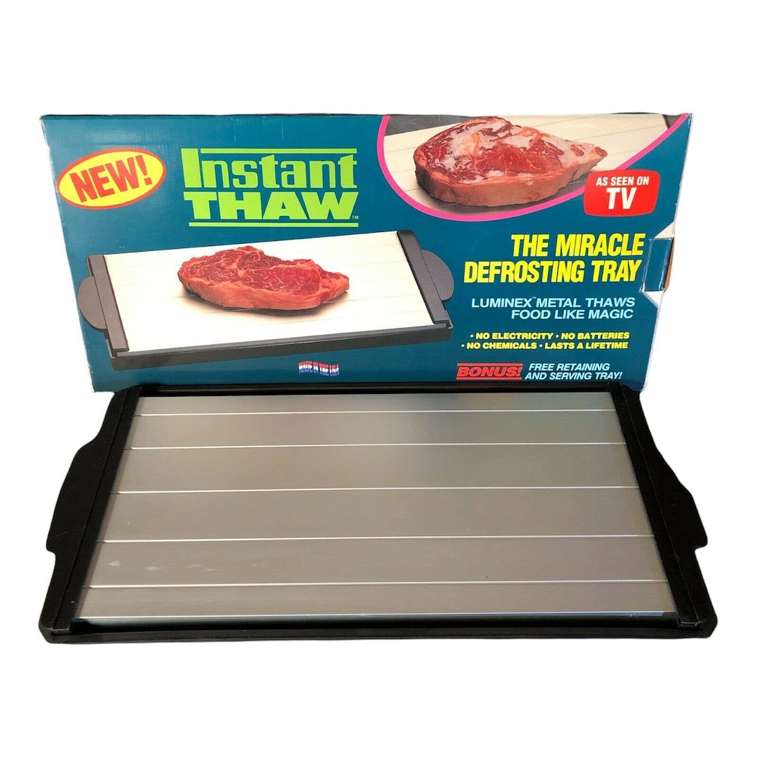 Vintage Instant Thaw Defrosting Food With Tray 1995 the Media Group ...