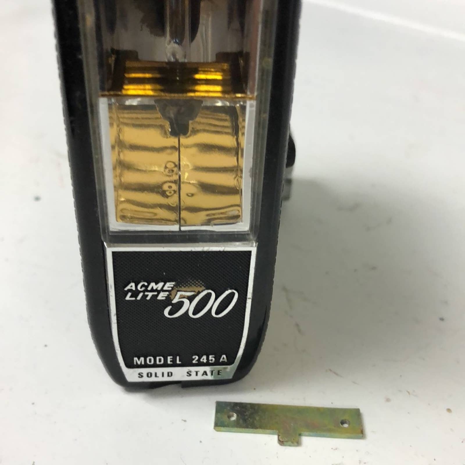 Vintage Acme Lite 500 Solid State Electronic Camera Flash Model 245A ...